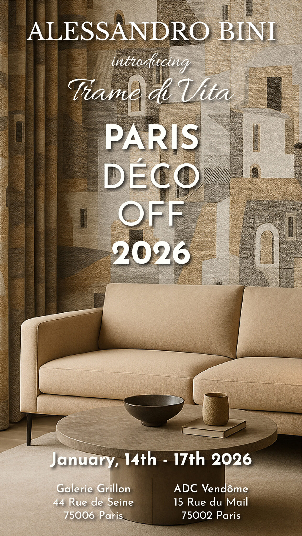 Paris Déco Off 2026 - Alessandro Bini